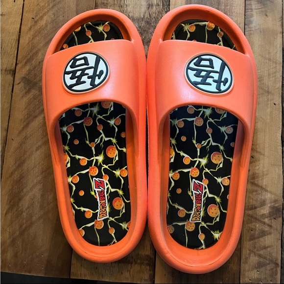 Shoes | Dragonballz Cloud Foam Slides Toel Animation Groku Kanji Mens ...